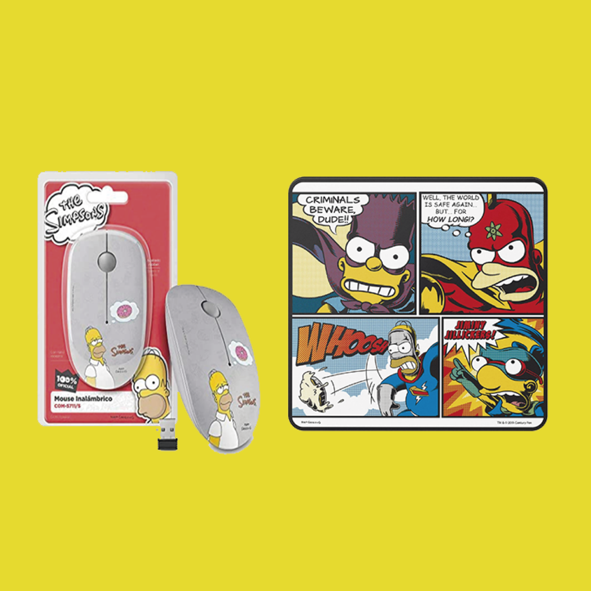 Mouse y Mouse Pad Los Simpson – Ness