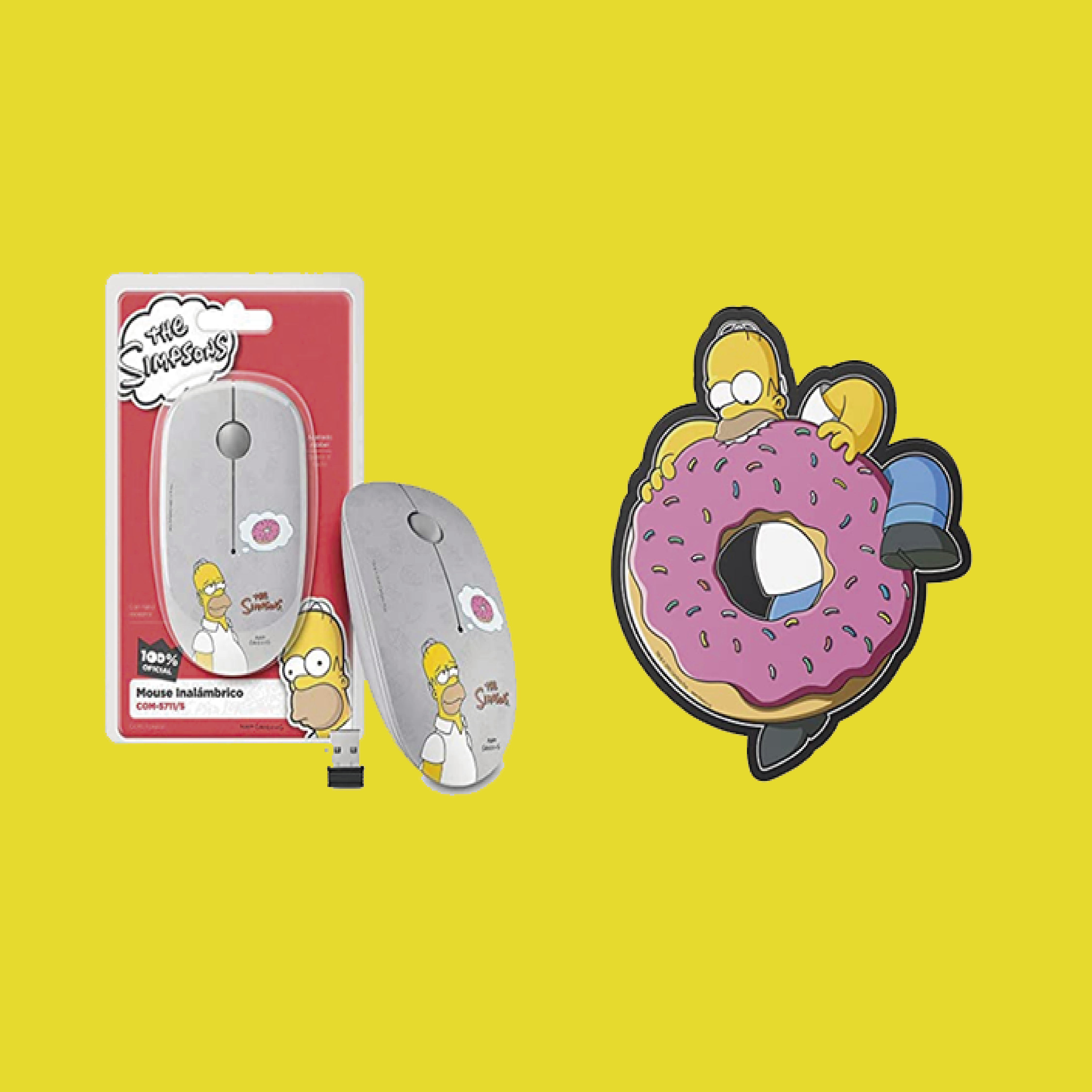 Mouse y Mouse Pad Los Simpson – Ness Guatemala